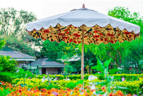 Indian garden parasols store